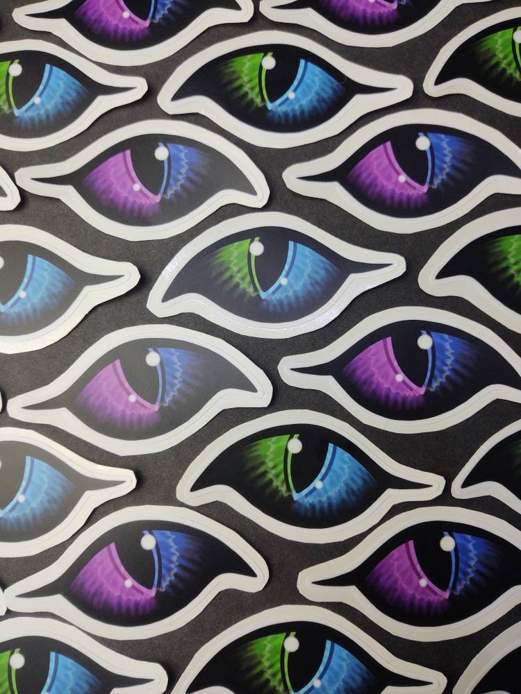 Dragon Eye Vinyl Sticker Scratch resistant weatherproof | Etsy
