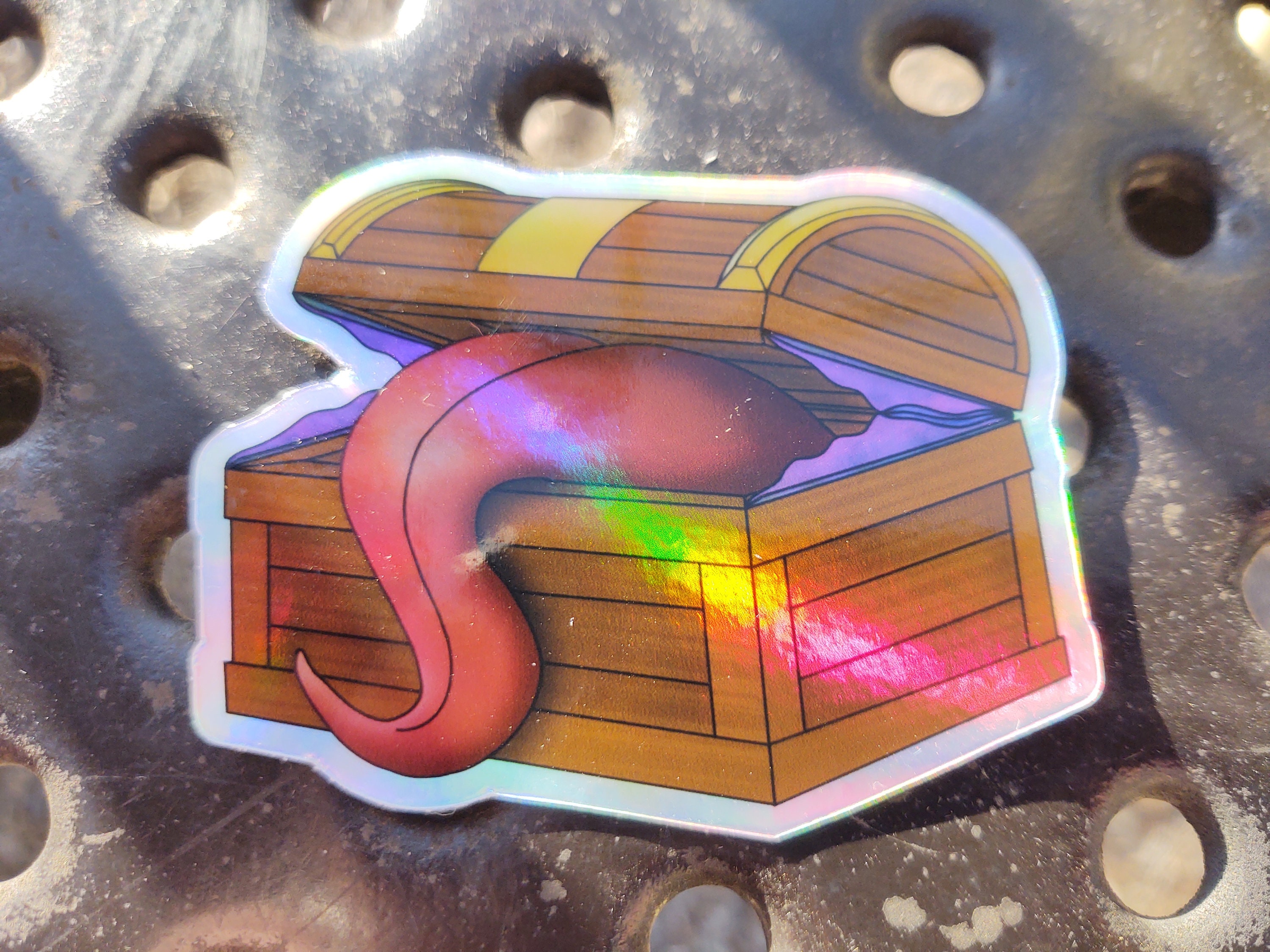 Holo or Vinyl Mimic Sticker Scratch resistant weatherproof | Etsy