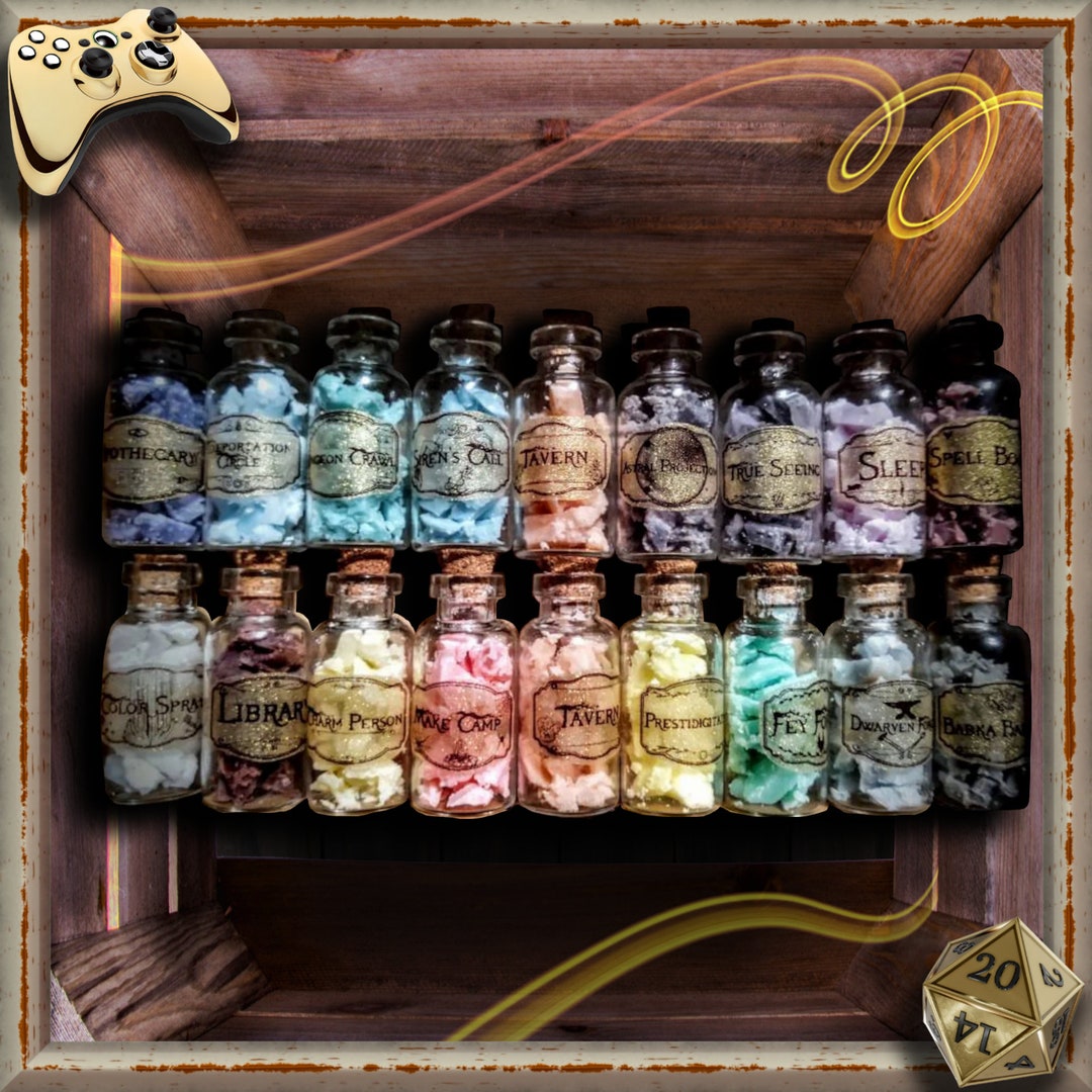 Dnd Inspired Wax Melts - Sample Kit - Soy Wax Melts - Etsy