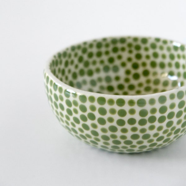 Green Ceramic Bowl - Etsy