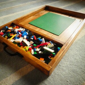 Rustic Reclaimed Wooden Lego Tray / Lego Storage / Lego Brick - Etsy UK