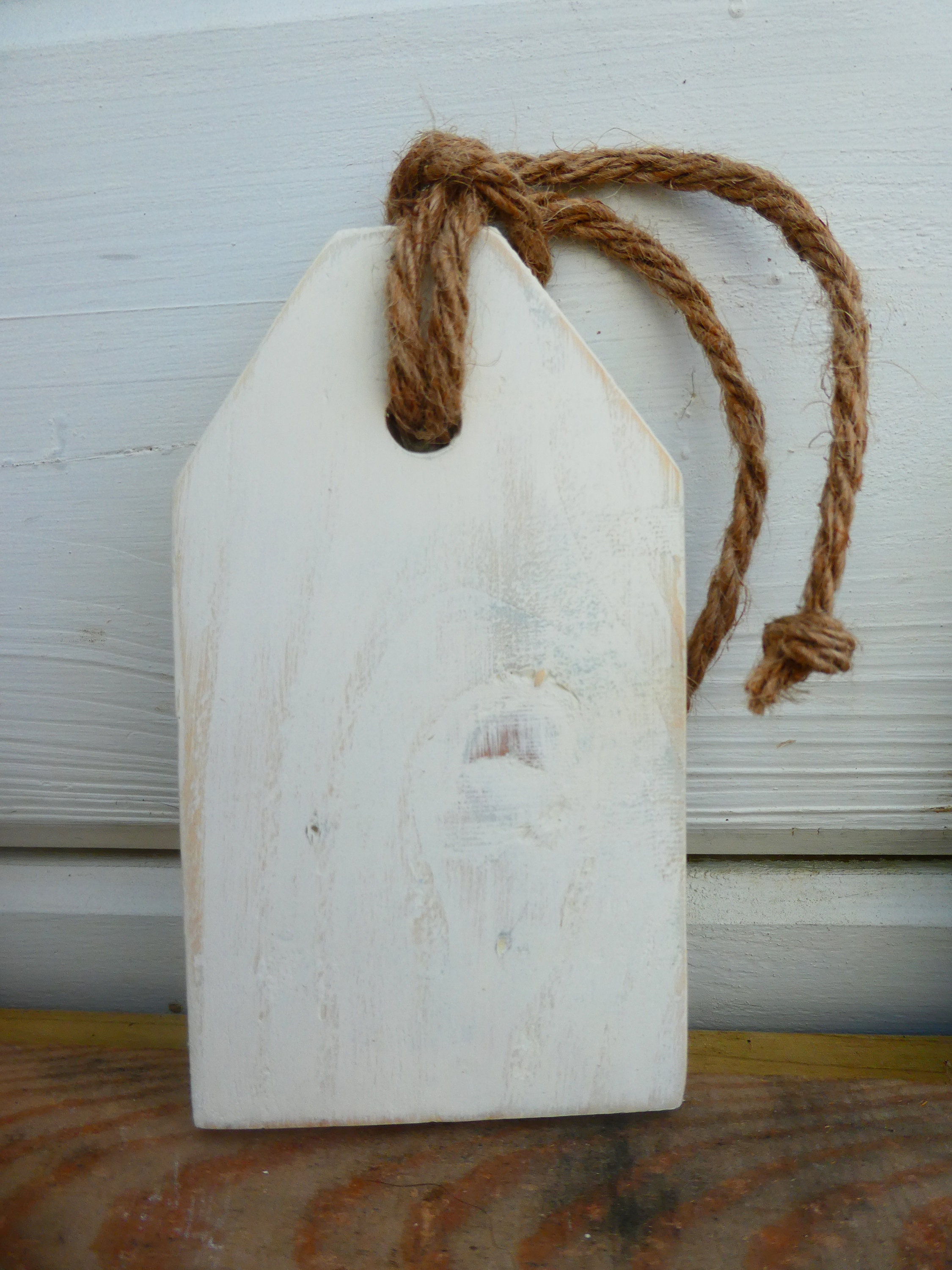 Set of 3 Reclaimed Wooden Tags / Distressed Home Decor / Wedding Decor ...