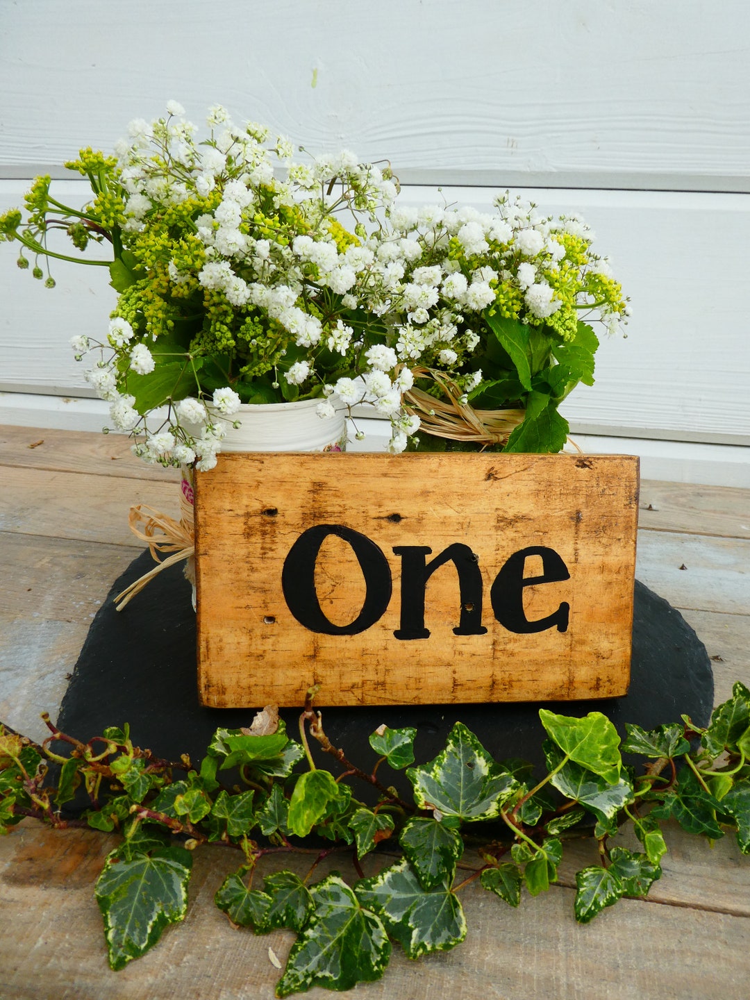 Rustic Wood Wedding Table Numbers / Reclaimed Pallet Timber / Wedding ...