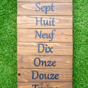 French Boules Wooden Scoreboard / Pentaque / Boules / Bocce Ball ...