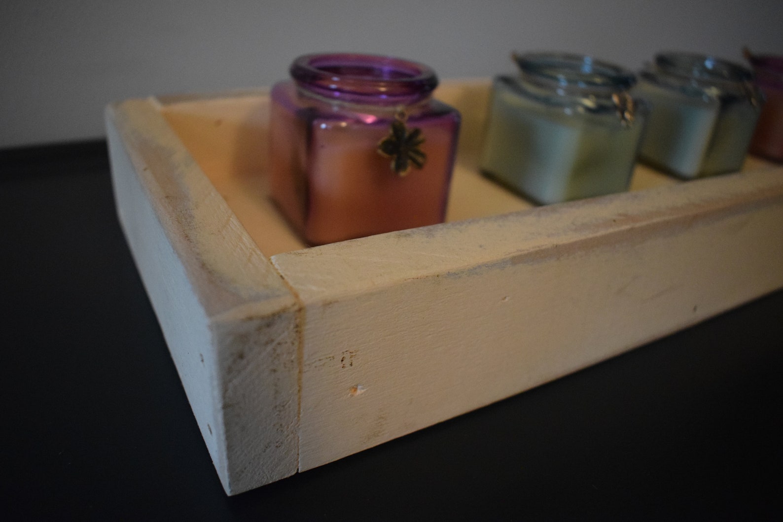 Shallow Reclaimed Wood Tray / Bathroom Tray / Tea Tray / - Etsy UK