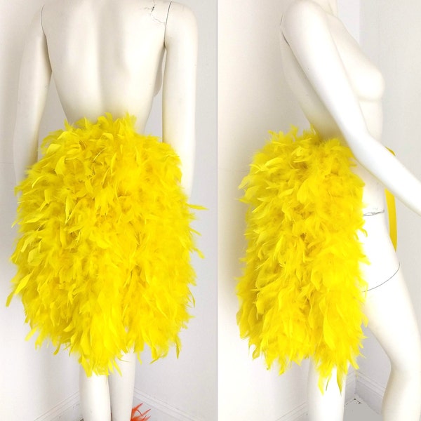 Yellow Feather - Etsy