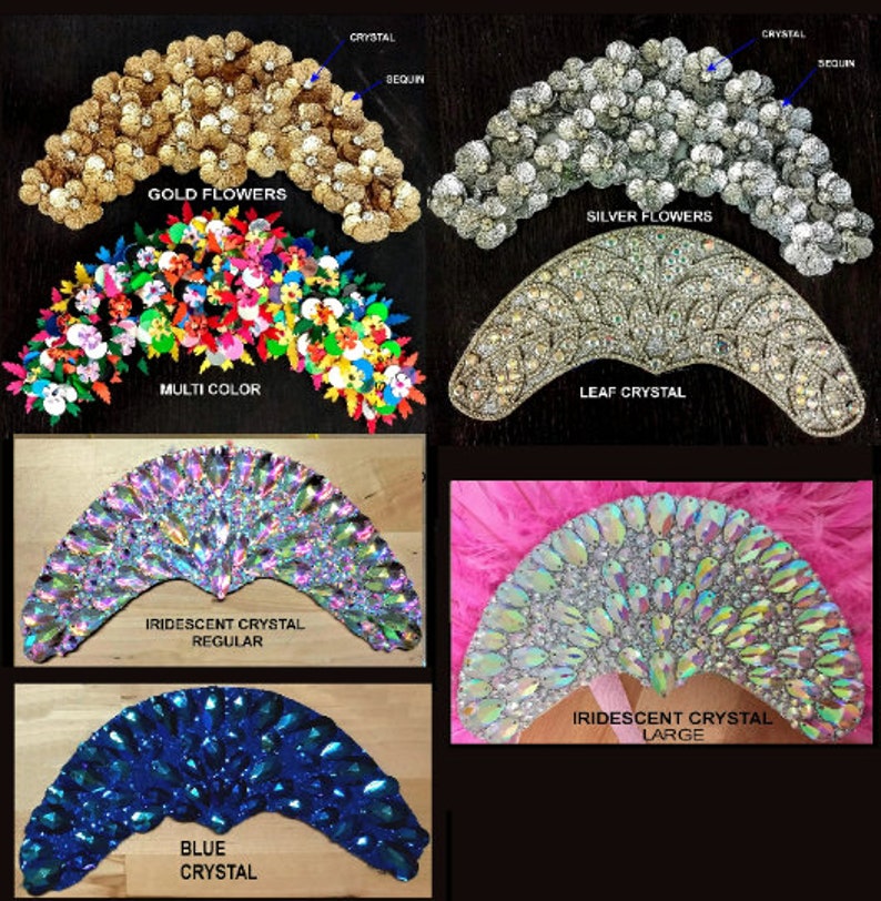 Epaulet Shoulder Piece Angel Wings Feather Ostrich Fantasy Fest ...