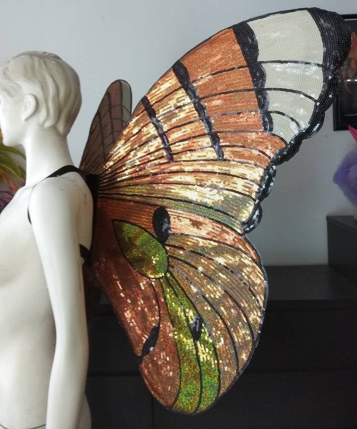 Butterfly Wings - Very Large Ready Made Butterfly Wings - Etsy
