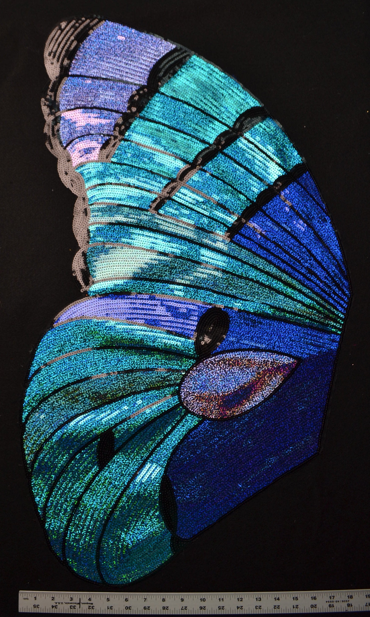 Butterfly Wings Very Large Ready Made Blue Monarch Butterfly | Etsy