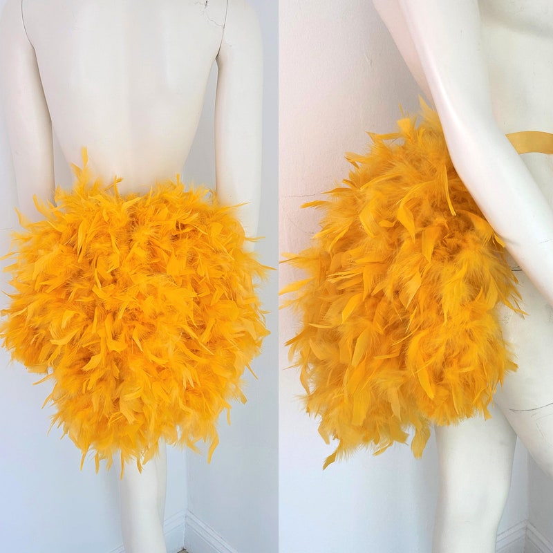Gold Feather Costume - Etsy