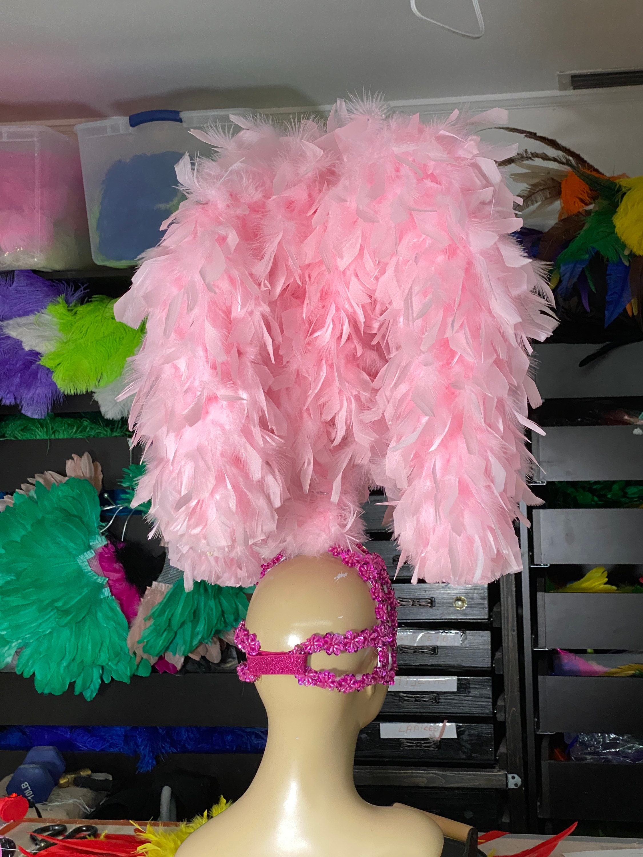 Samba Headdress Feather Piece Fantasy Fest Carnival Headpiece - Etsy