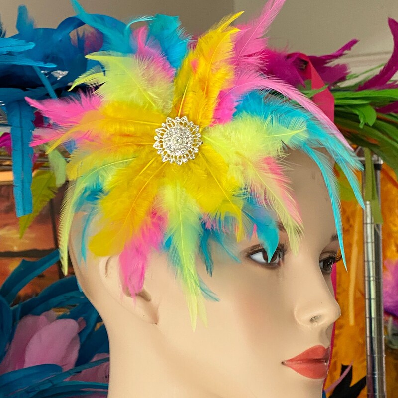 Feather Hair Piece - Etsy