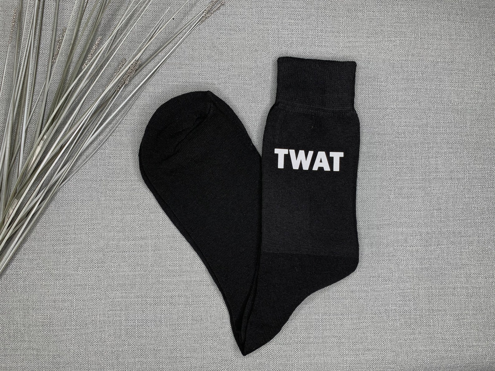 Rude Socks Twat Socks Joke Rude Insult Funny Gift Birthday A Cheeky ...