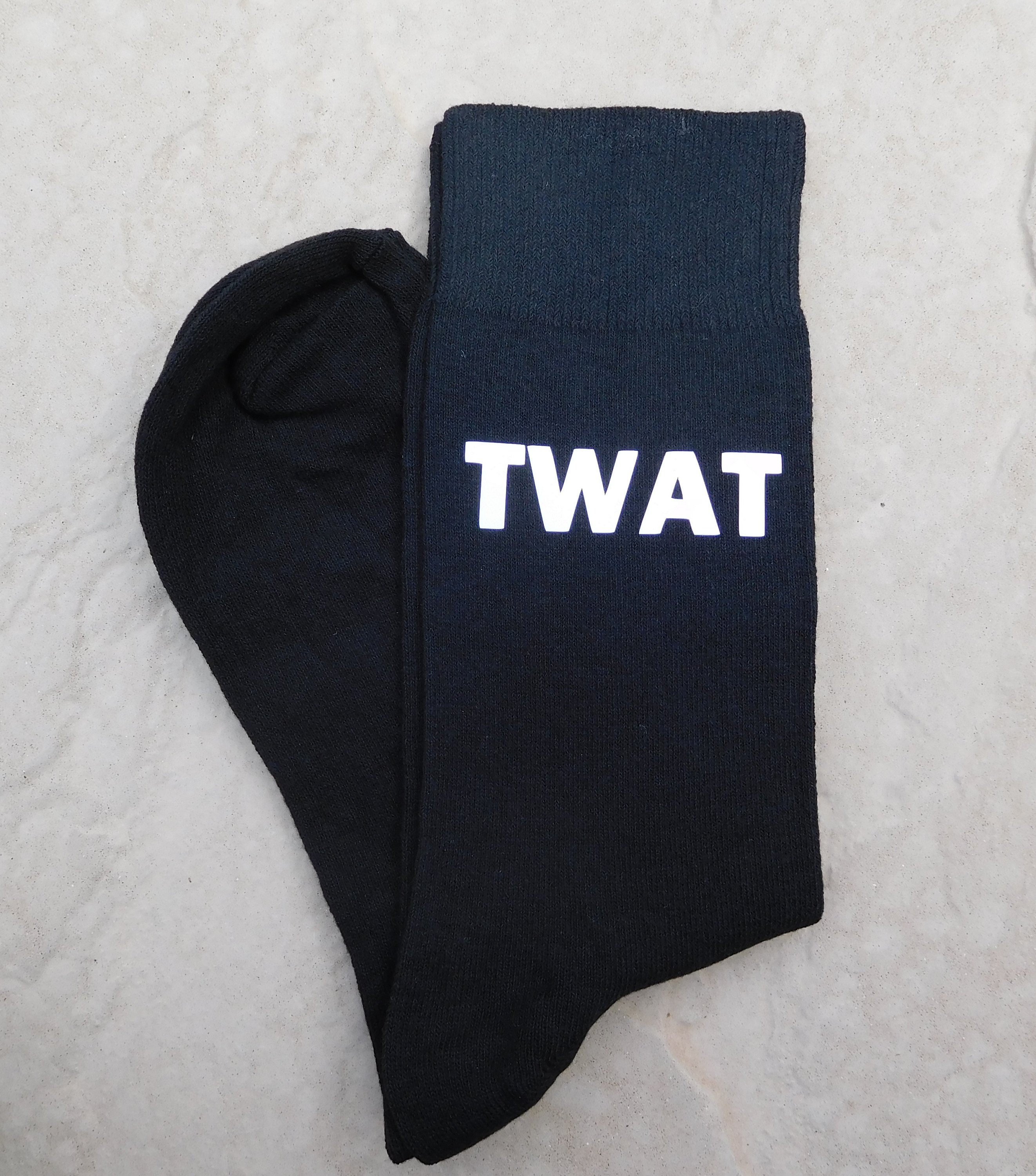 Rude Socks Twat Socks Joke Rude Insult Funny Gift Birthday A - Etsy UK
