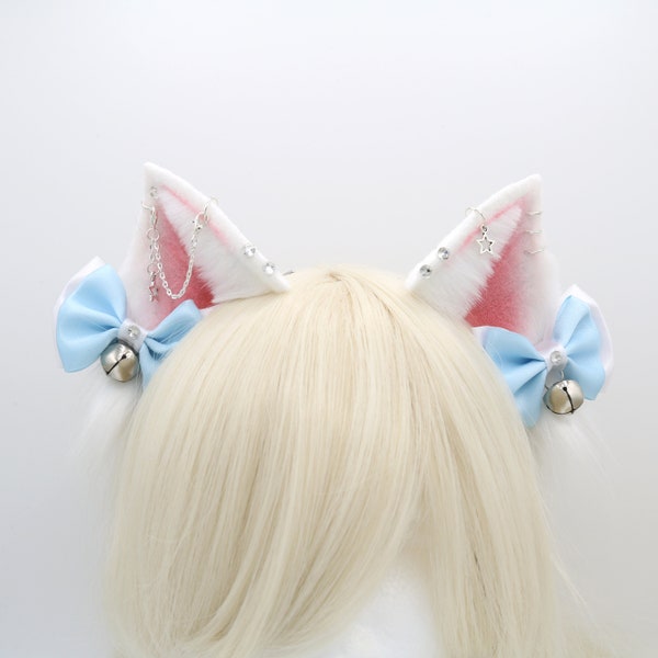 Cat Ear Headband - Etsy