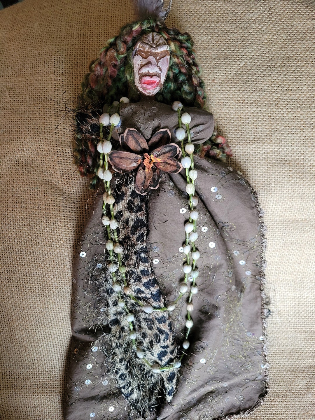 Yoruba Orisha Goddess Aja, Healer, Spirit of the Forest, Animals Within ...