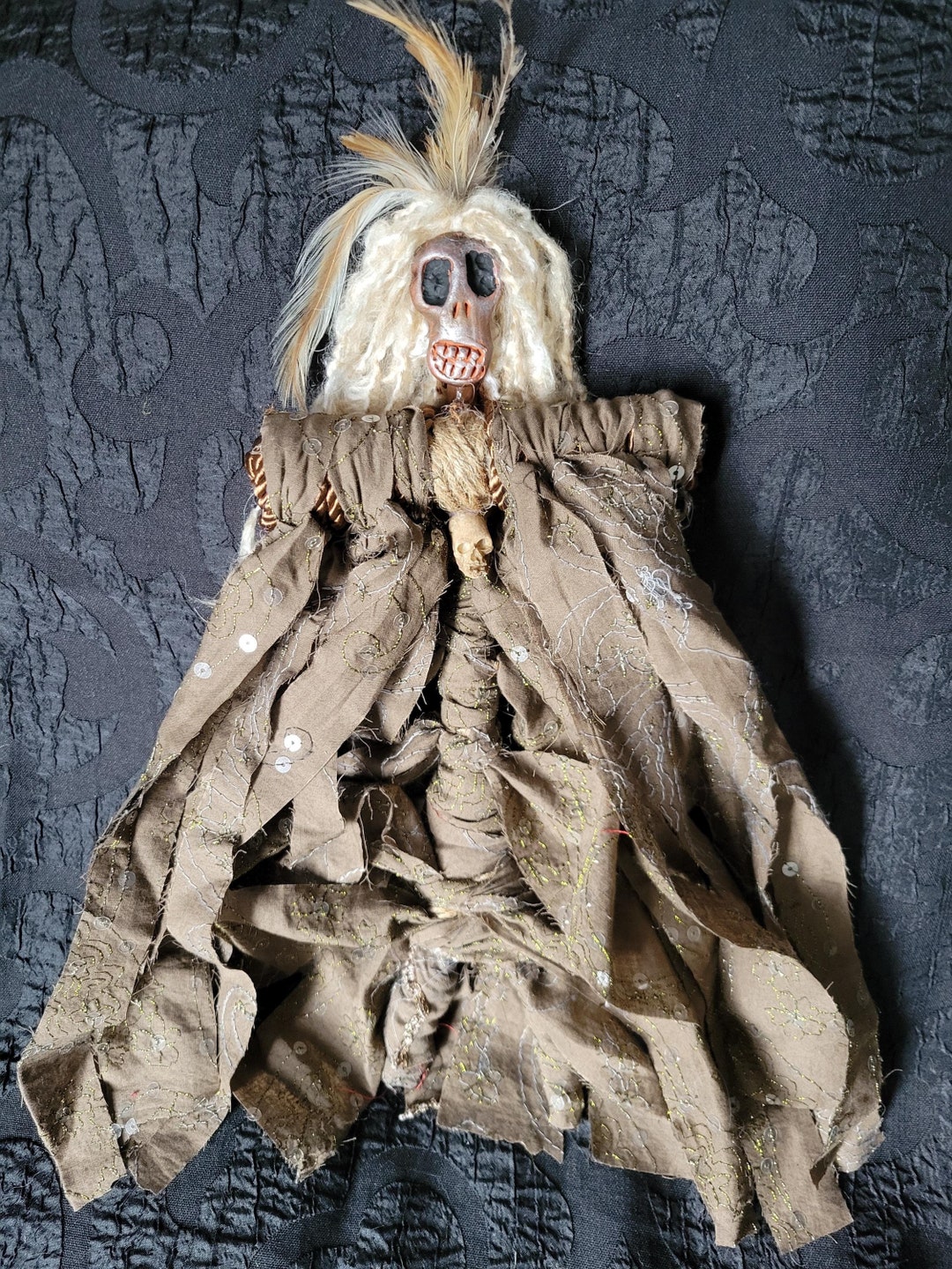 Rope Voodoo Doll is Solid, Like the Earth, a Color Often Associated ...