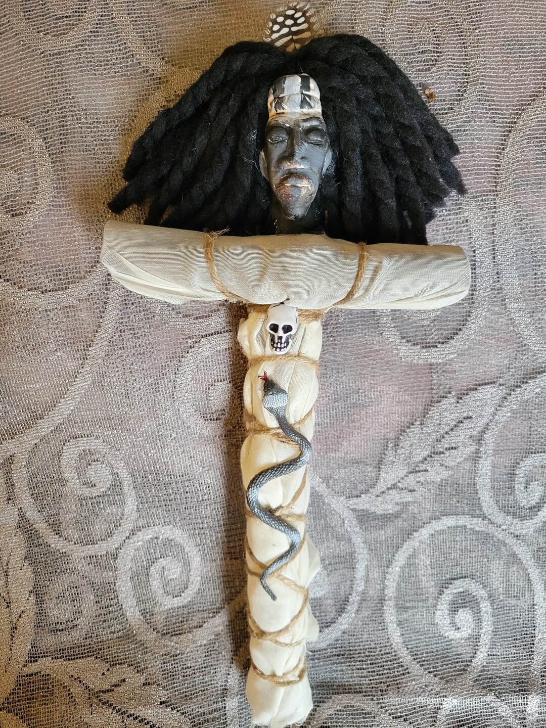 Voodoo Doll Damballah is the Creator Serpent, Atlar Doll, Father of the ...