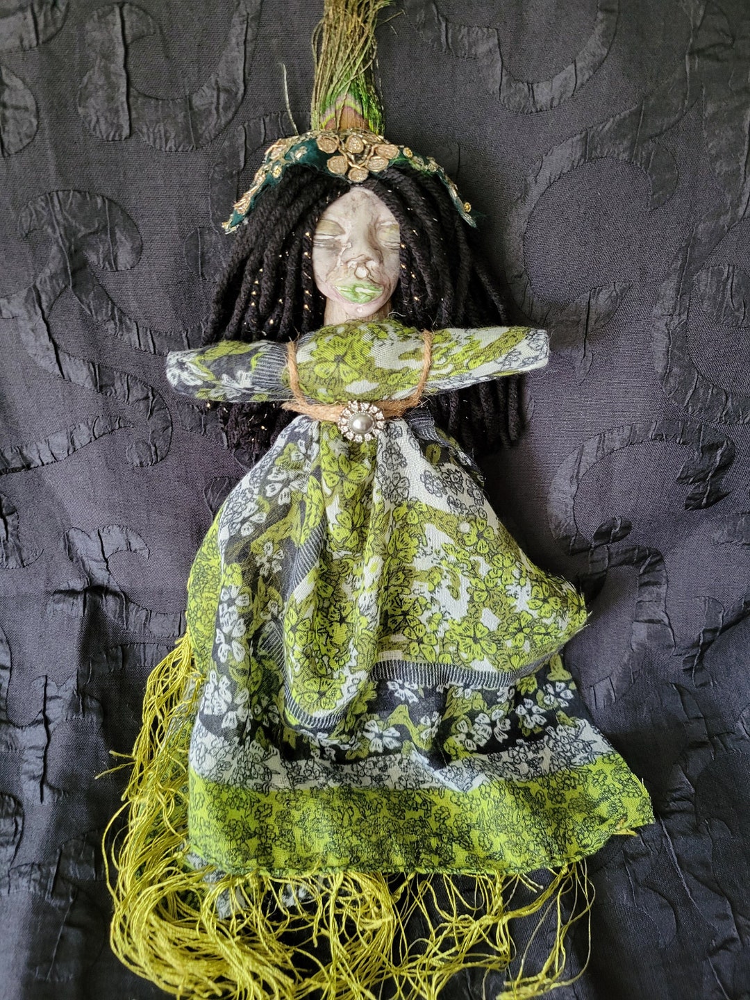 Voodoo Doll, Orisha Goddess of Wealth Aje, Attracts Wealth, Prosperity ...