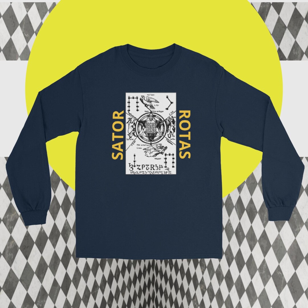 Sator Arepo Tenet Opera Rotas Alchemy Lovers Long-sleeved Shirt, Wiccan ...