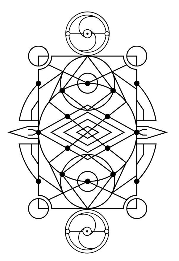 Alchemy Coloring Book Pages for Adults Colouring Book Printable Calming ...