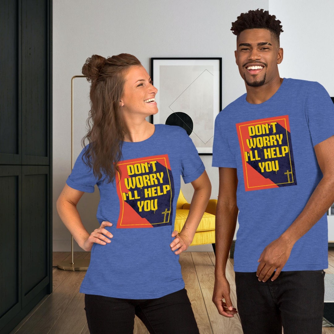 Supporting Hands: I Will Help You Jesus Christ Cross Unisex - Etsy