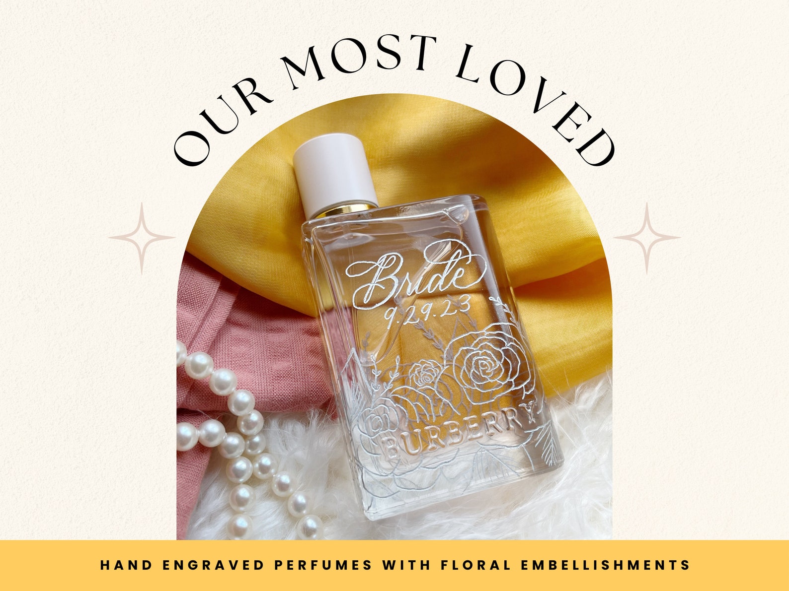 Personalized Engraved Perfume Bottle, Mother of the Bride Gift, Mother ...