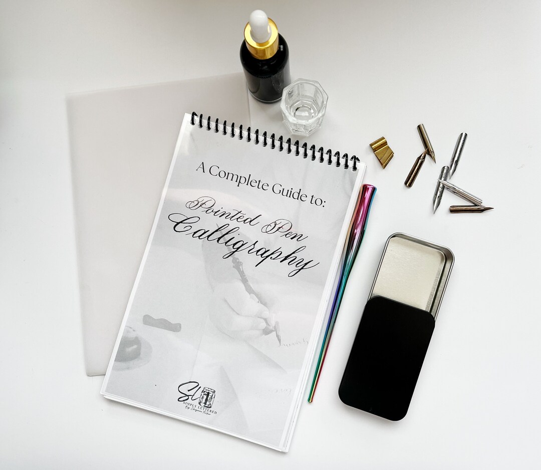 Beginner Calligraphy Set | Pointed Pen Calligraphy Kit | Learn ...