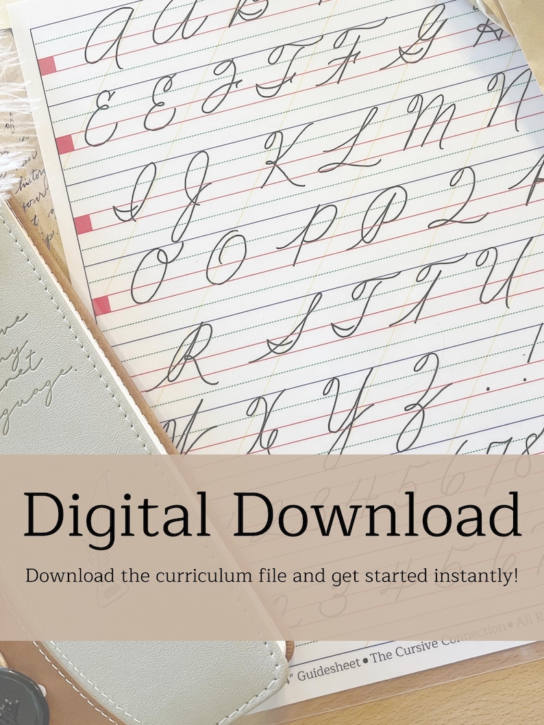 Classic Cursive Curriculum, Cursive Connection, Palmer Method Handwriting, Vintage Penmanship ...