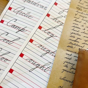 Classic Cursive Curriculum, Cursive Connection, Palmer Method ...