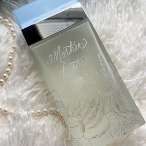 Personalized Engraved Perfume Bottle, Mother of the Bride Gift, Mother ...