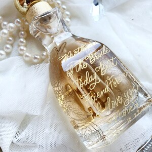 Engraved Perfume Bottle | Custom Perfume Bottle | Mother of the Bride ...