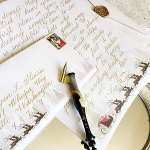 Authentic Santa Letter Hand Written | Christmas Eve Letter | Letter ...