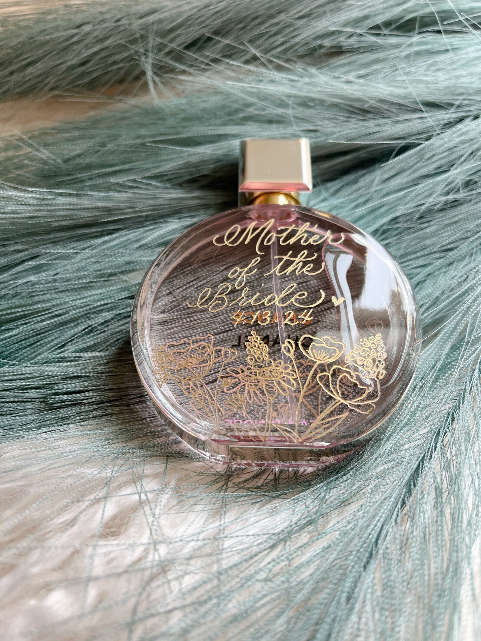 Personalized Engraved Perfume Bottle, Mother of the Bride Gift, Mother ...
