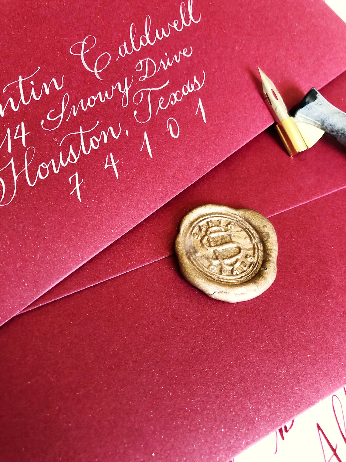 Authentic Santa Letter Hand Written Wax Seal Letter Letter - Etsy