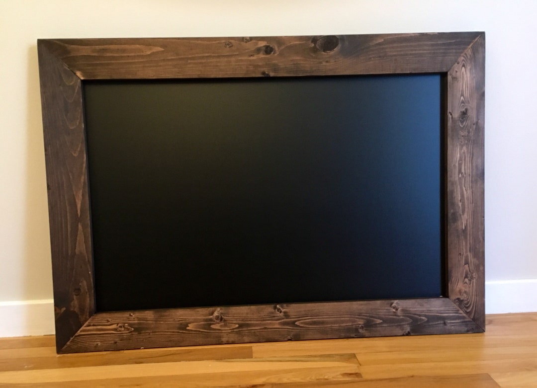 Rustic Wood Framed Chalkboard Farmhouse Chalkboard Wedding - Etsy