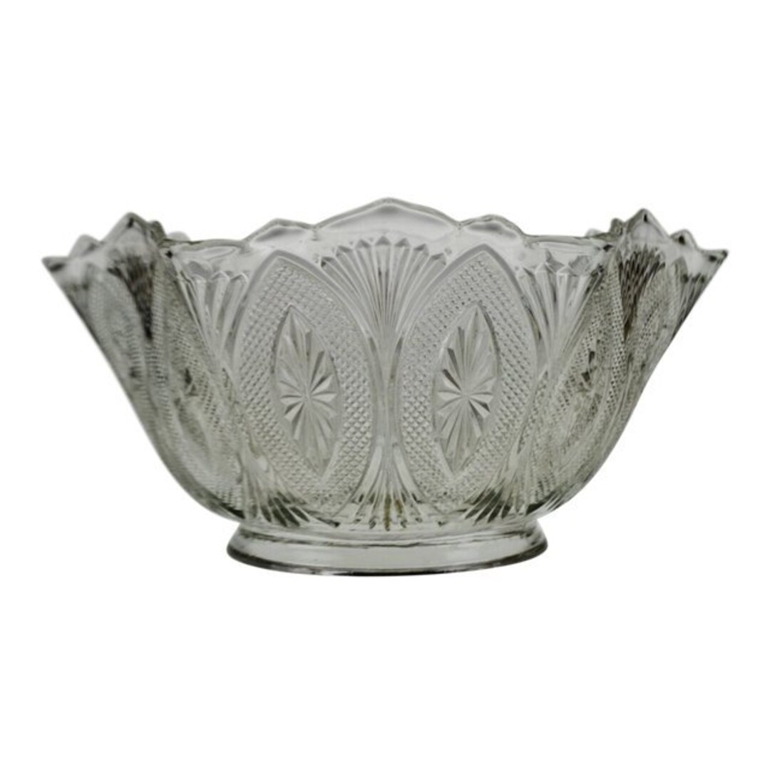 Victorian Style Pressed Glass Gas Light Shade - Etsy