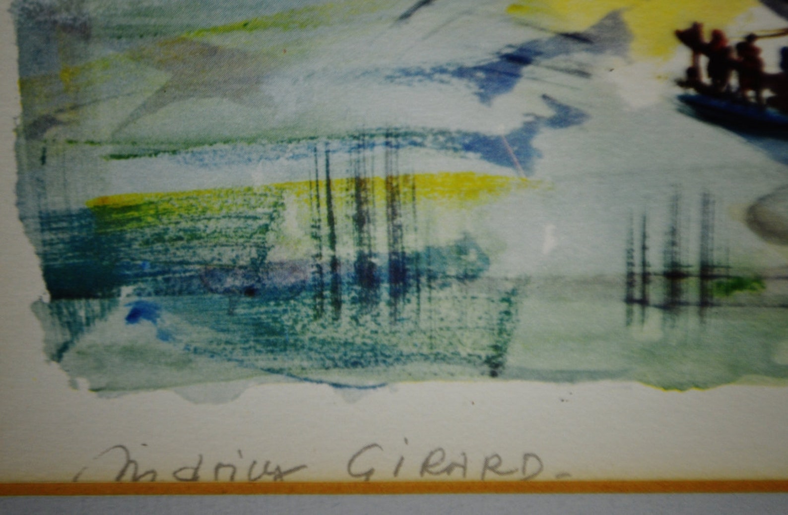 Vintage Framed Marius Girard Paris Notre Dame Watercolor Prints A Pair ...