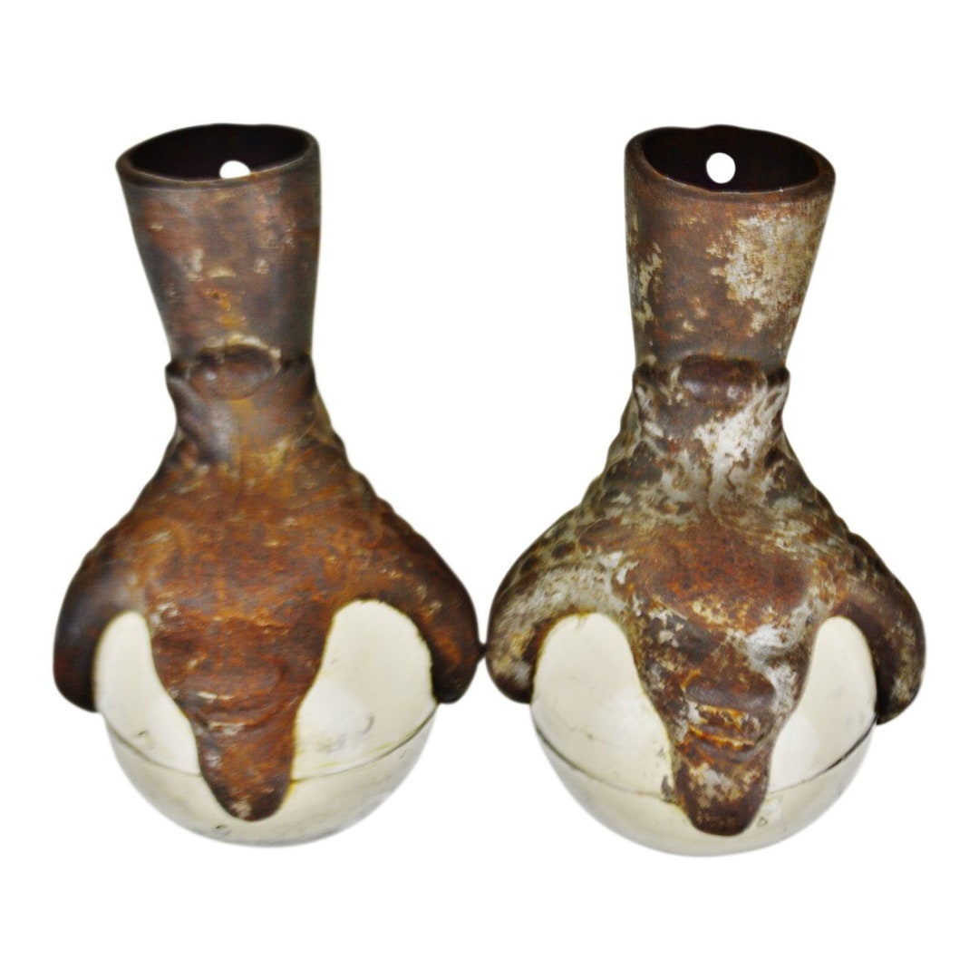 Antique Large Cast Iron Glass Ball and Claw Feet A Pair - Etsy