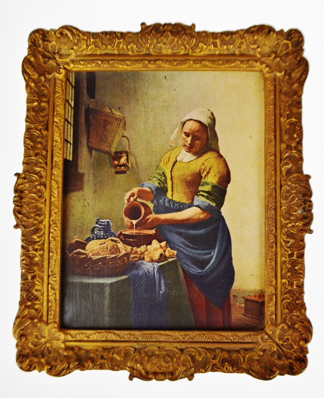 Vintage Gilt Framed Dutch Masters Style Canvas Prints A Pair - Etsy