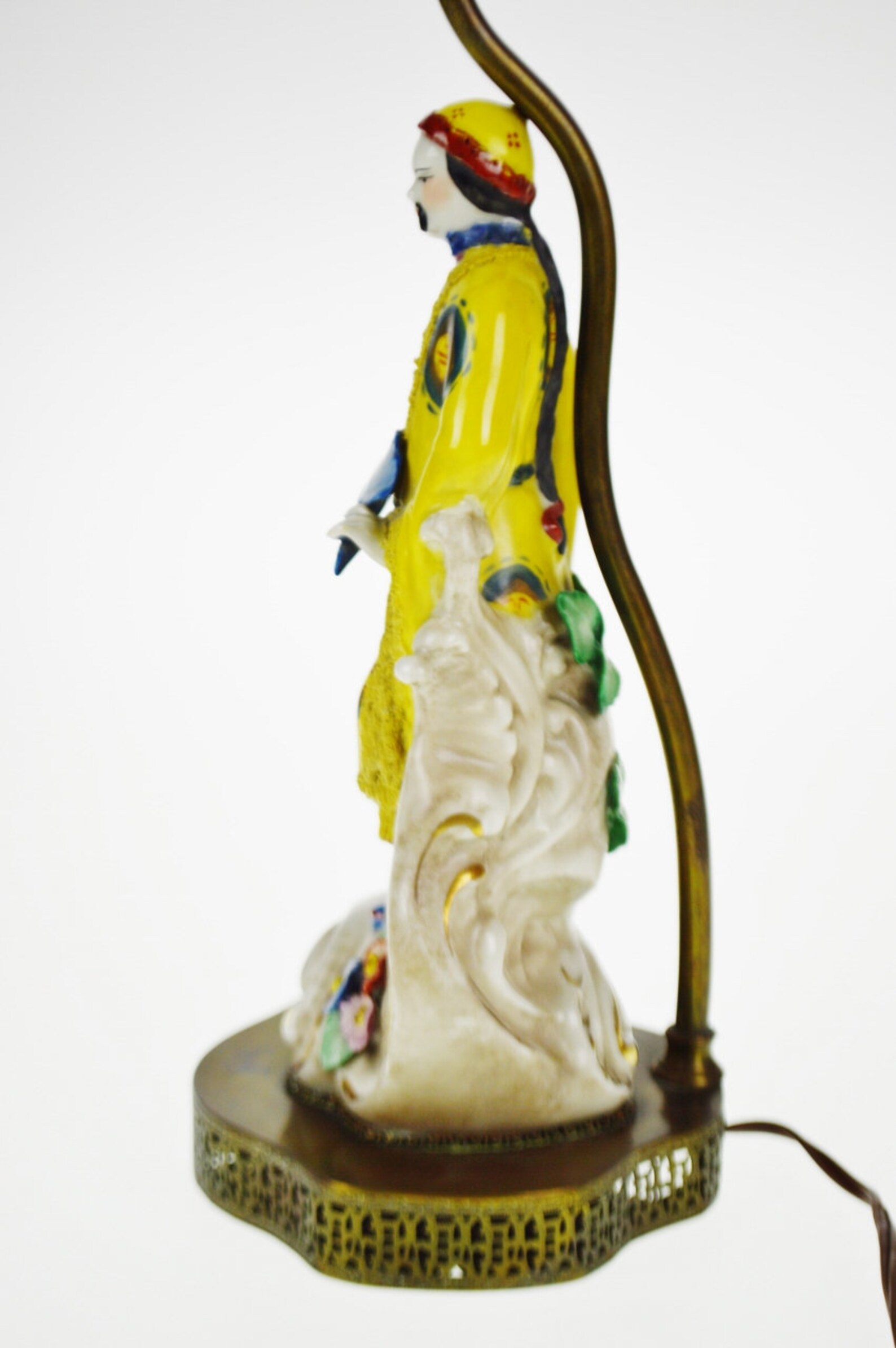 Vintage Asian Porcelain Figural Table Lamp MAKE FAIR OFFER - Etsy