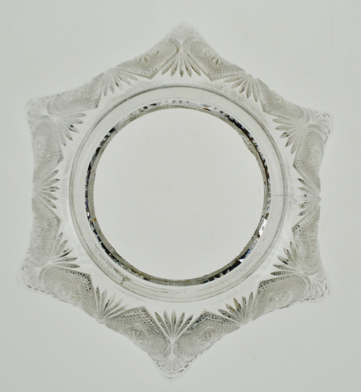 Victorian Style Pressed Glass Gas Light Shade - Etsy