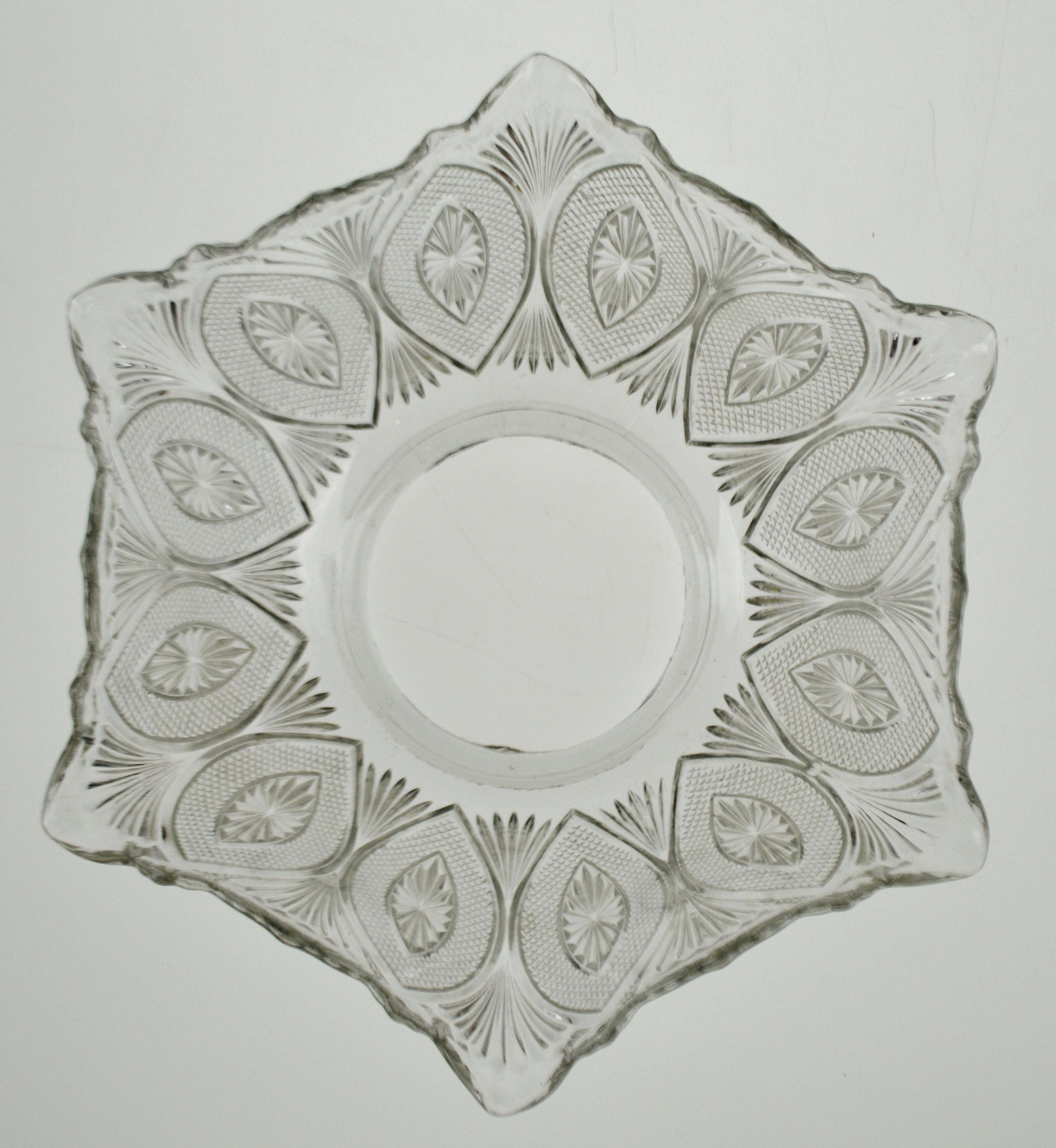 Victorian Style Pressed Glass Gas Light Shade - Etsy
