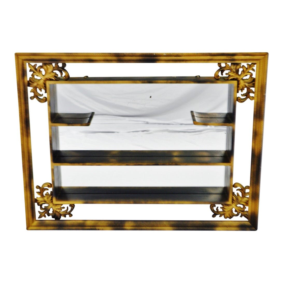 Mid Century Shadow Box Wall Mirror - Etsy