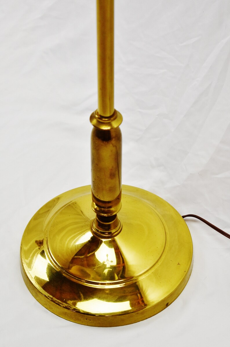 Vintage Brass 3 Arm Candelabra Floor Lamp - Etsy Vintage Brass 3 Arm Candelabra Floor Lamp - Etsy