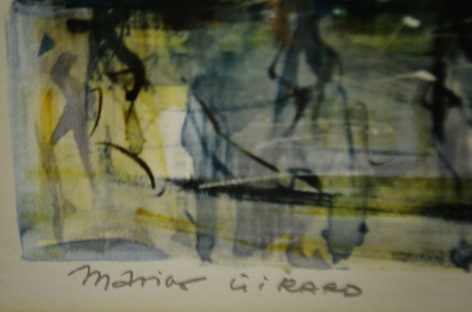 Vintage Framed Marius Girard Paris Notre Dame Watercolor Prints A Pair ...