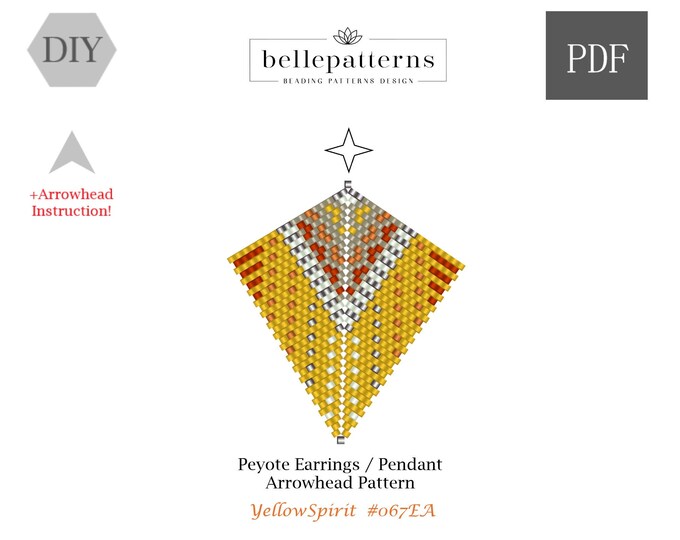 DIGITAL BEADING PATTERNS DESIGN PEYOTE & LOOM & di bellepatterns
