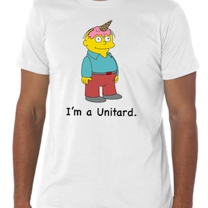 Simpsons- “i’m a Unitard.” Ralph Wiggums Hoodie/tshirt - Etsy