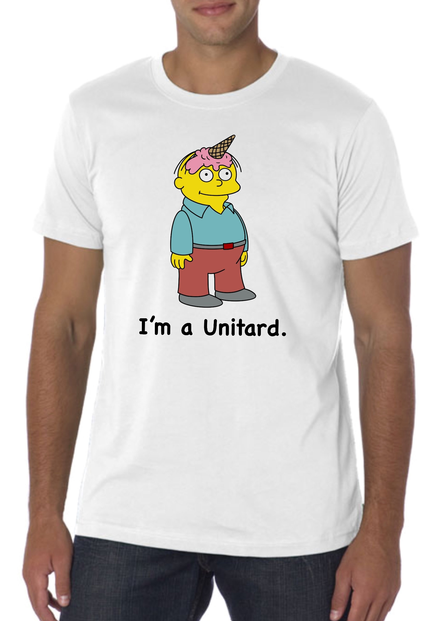 Simpsons- “i’m a Unitard.” Ralph Wiggums Hoodie/tshirt - Etsy