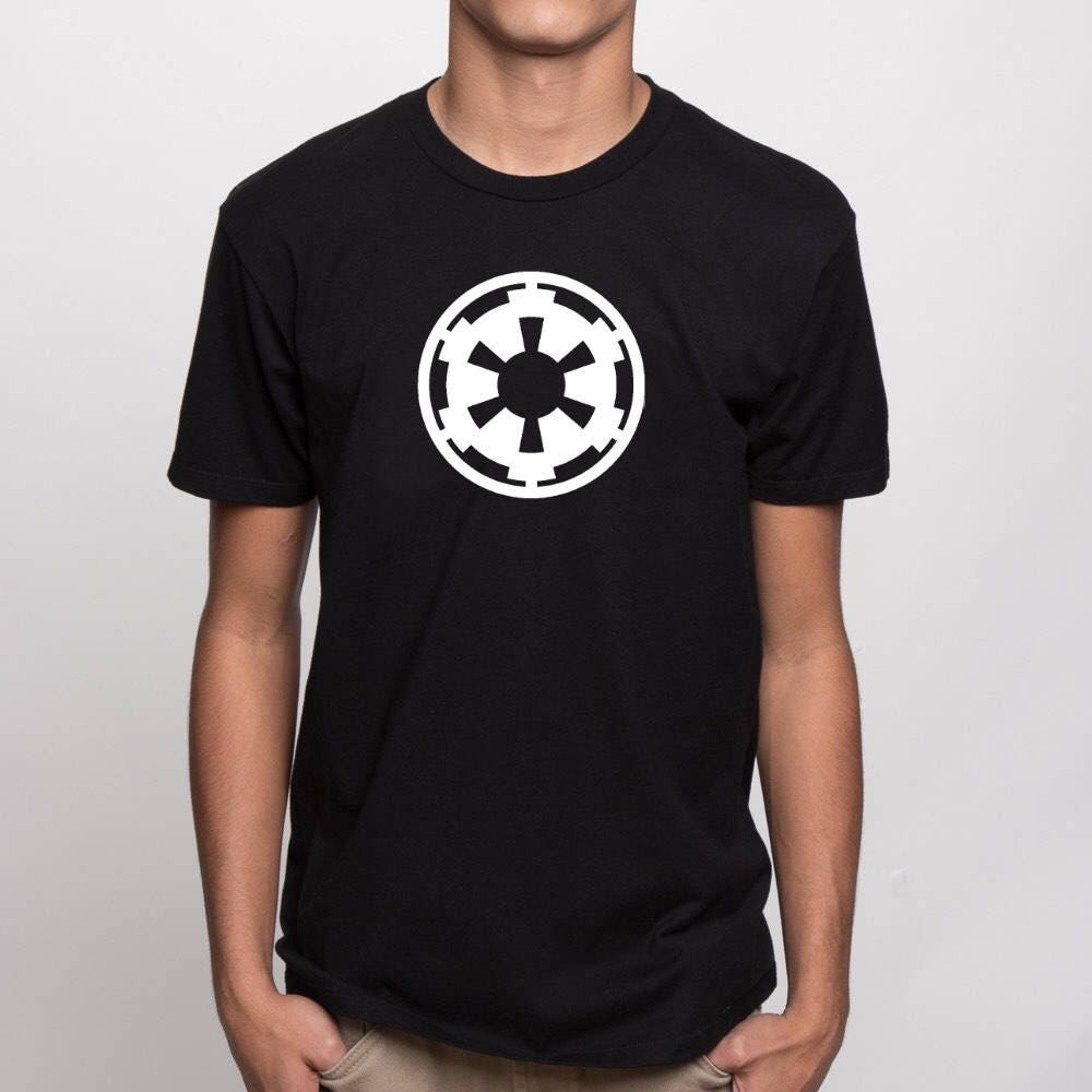 Star Wars - Imperial Cog Symbol - Galactic Empire Tshirt, Logo Tee - Etsy
